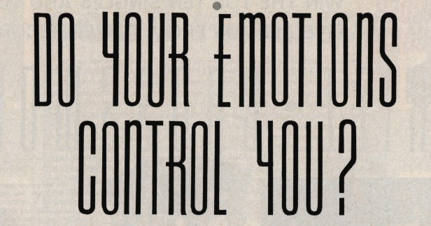Do Your Emotions Control You?: Young People, Magazines and Mental ...